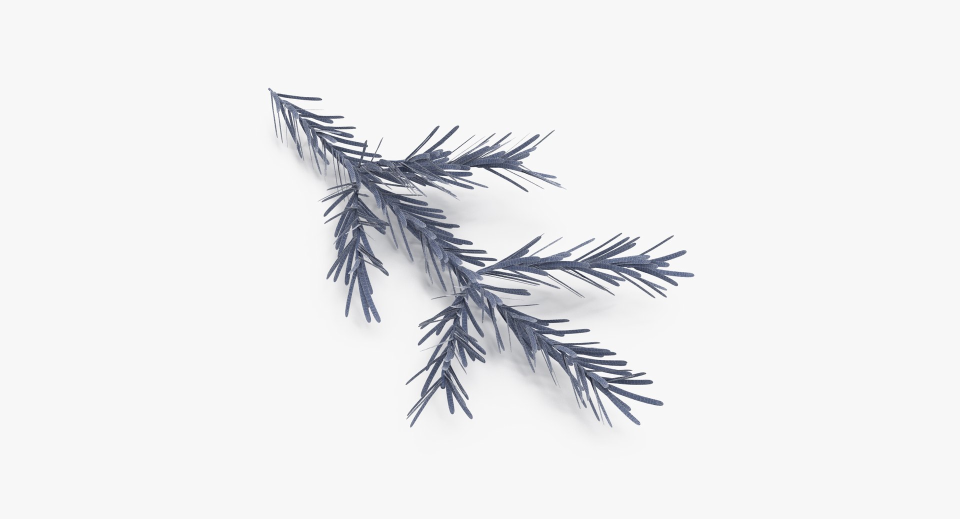 3d Pine Tree Sprig