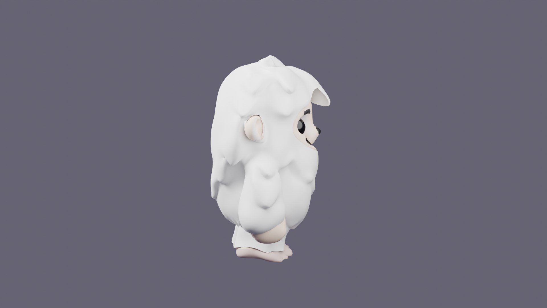 Stylized 3D Character Model Yeti 3D - TurboSquid 2266677