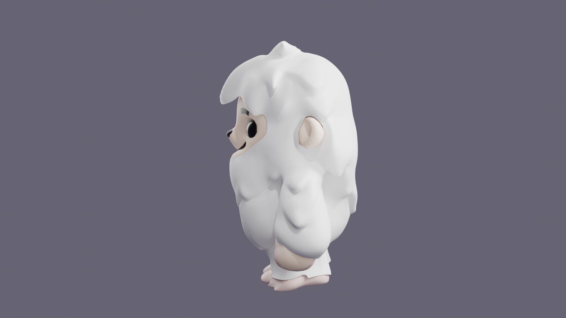 Stylized 3D Character Model Yeti 3D - TurboSquid 2266677