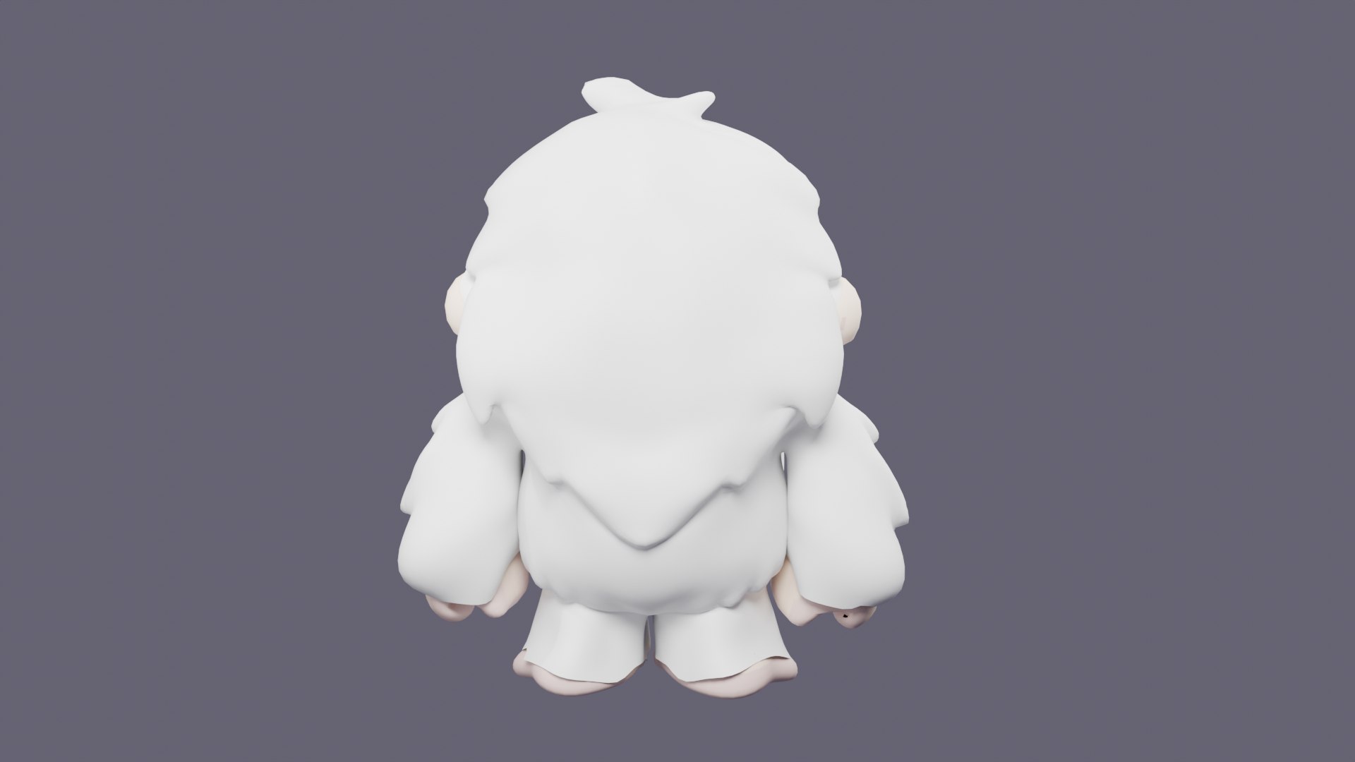 Stylized 3D Character Model Yeti 3D - TurboSquid 2266677
