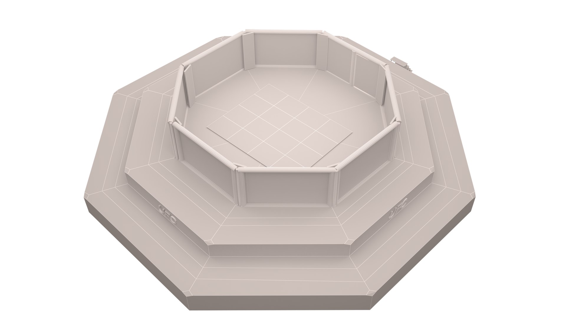 3D model ufc sport box - TurboSquid 1482315