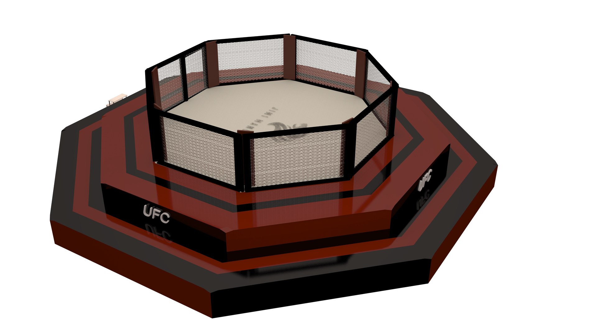 3D model ufc sport box - TurboSquid 1482315