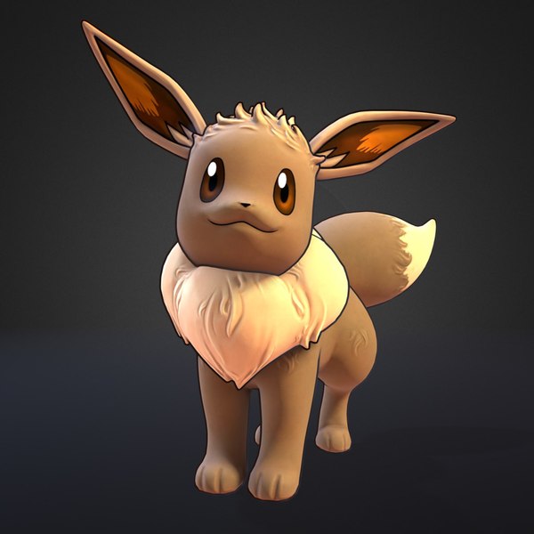 Eevee Pokemon Modelo 3D - TurboSquid 1248806