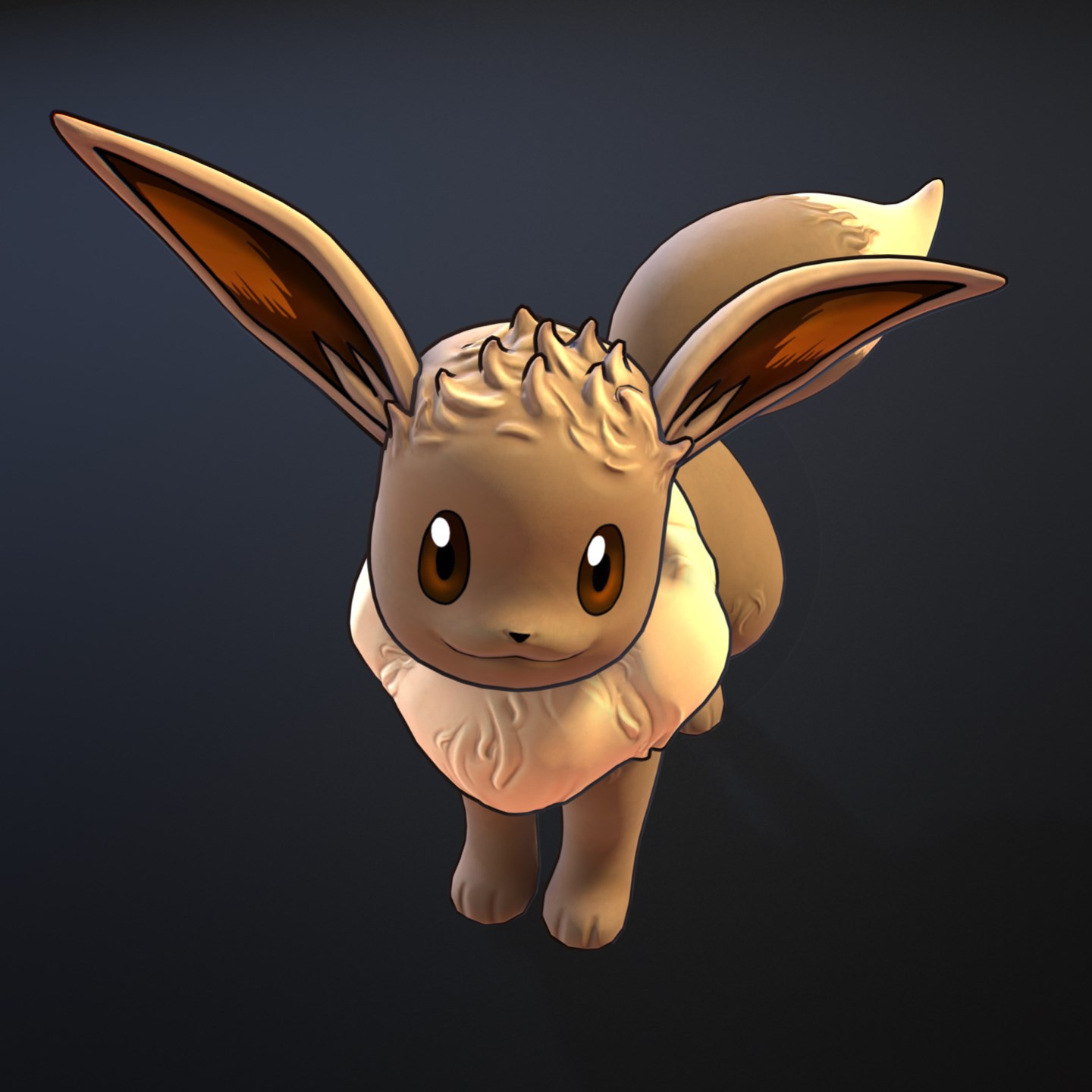 Eevee Pokemon Modelo 3D - TurboSquid 1248806
