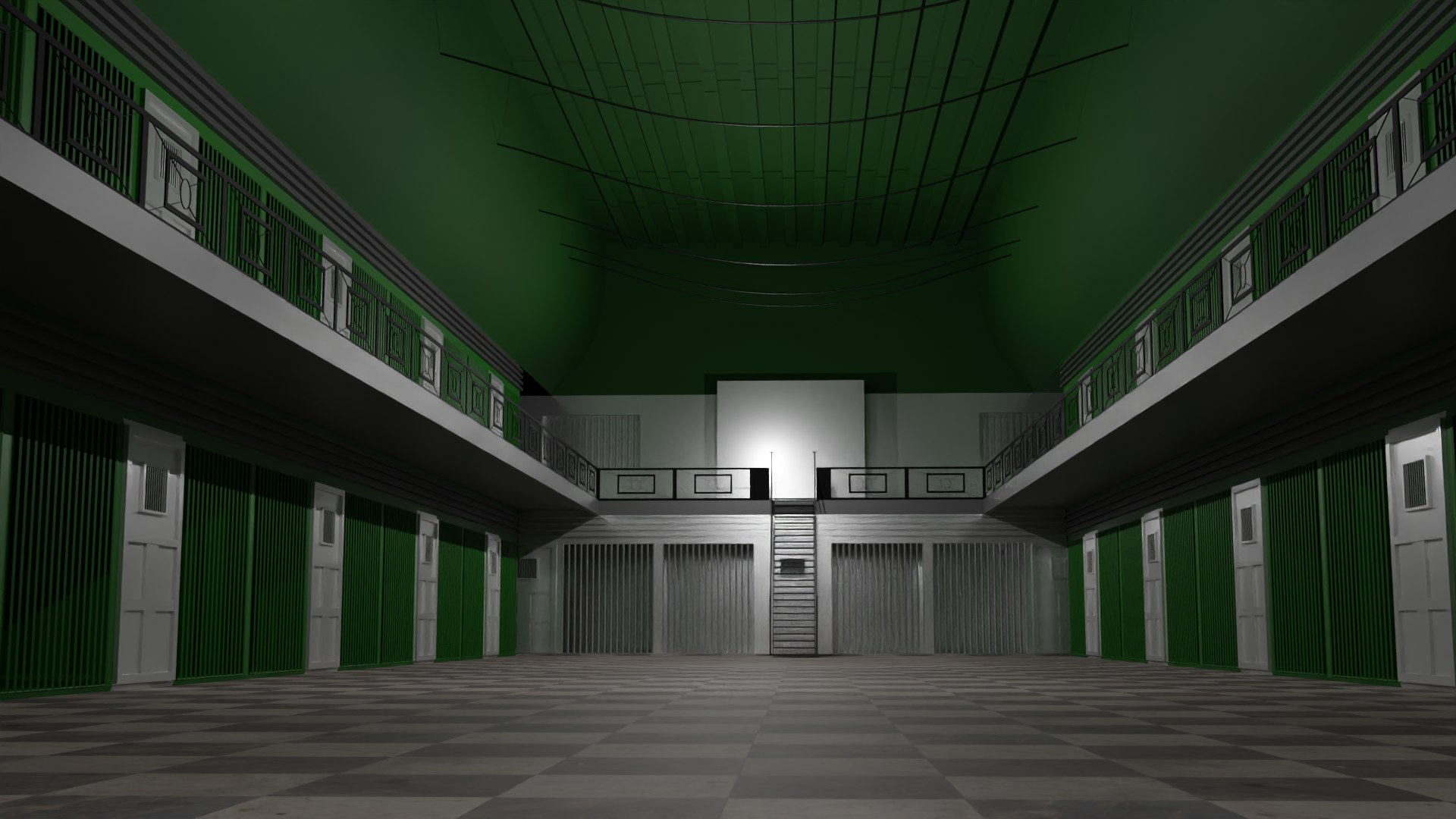 3D Prison Interior - TurboSquid 2157356