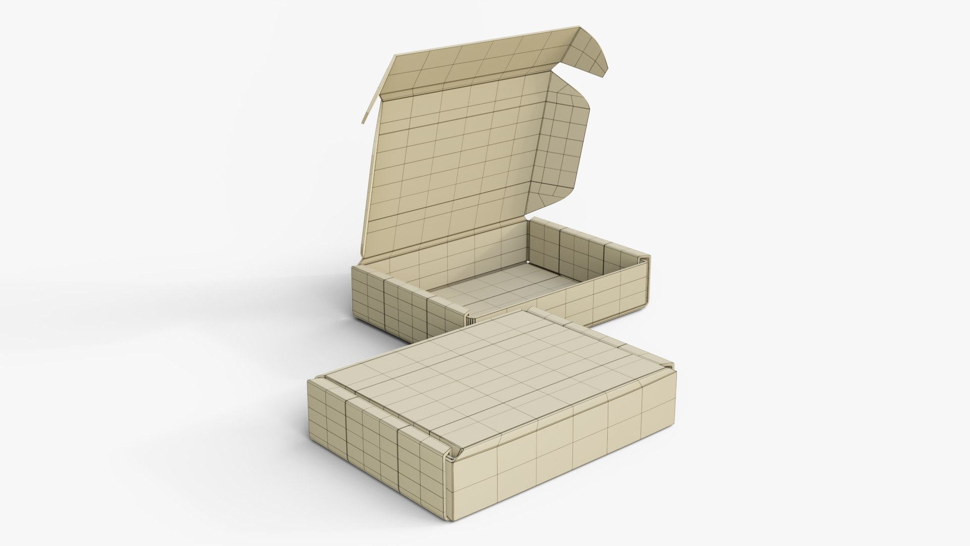 3D Corrugated Box 2 - TurboSquid 2249653