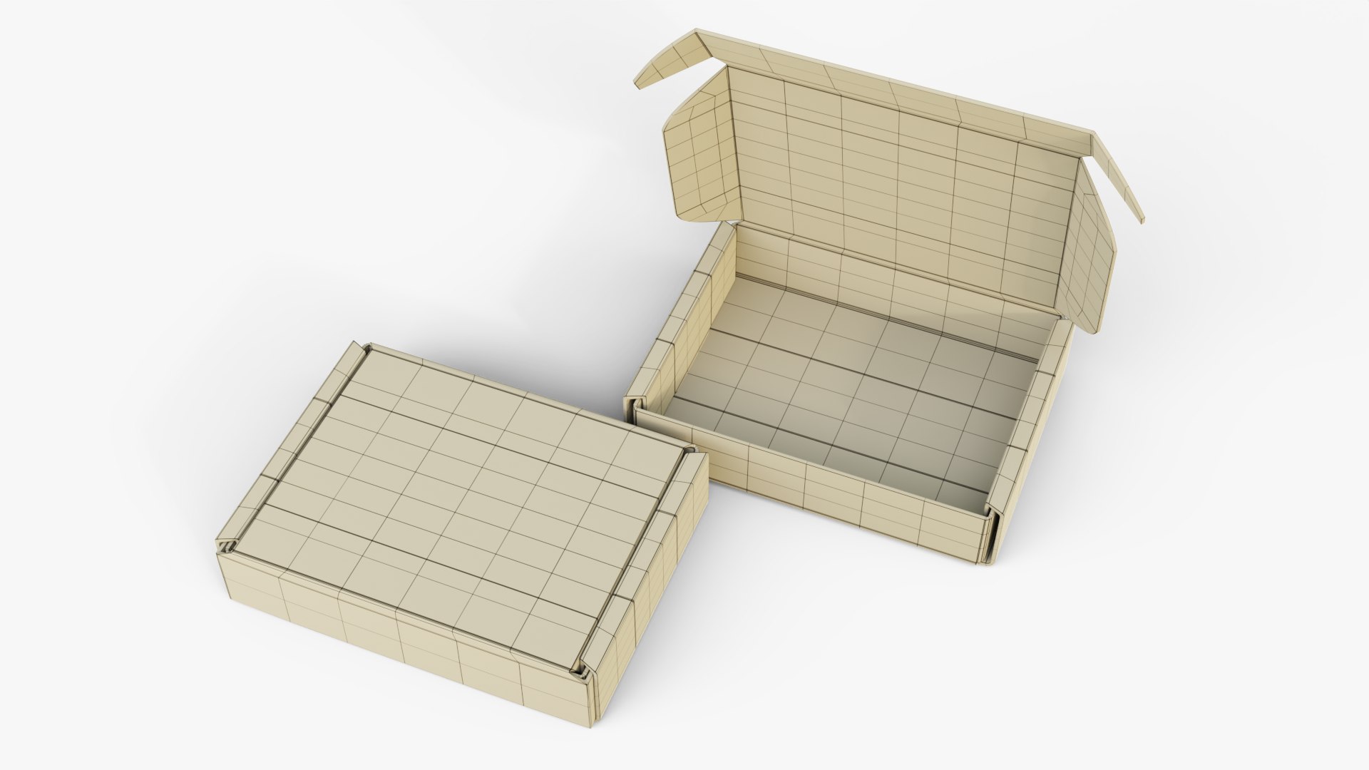 3D Corrugated Box 2 - TurboSquid 2249653