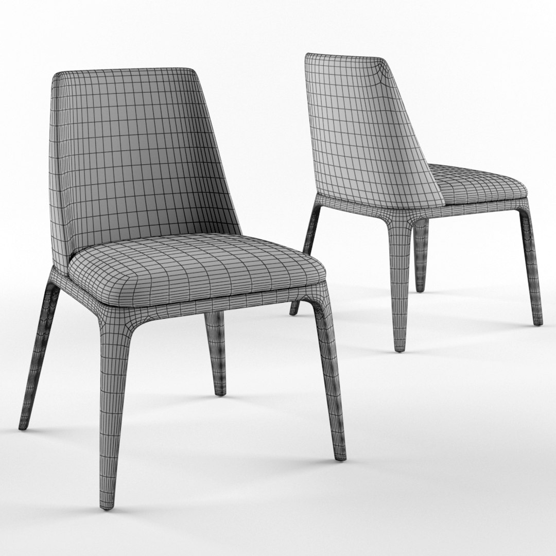 Grace Chair Poliform 3D Model - TurboSquid 1259019