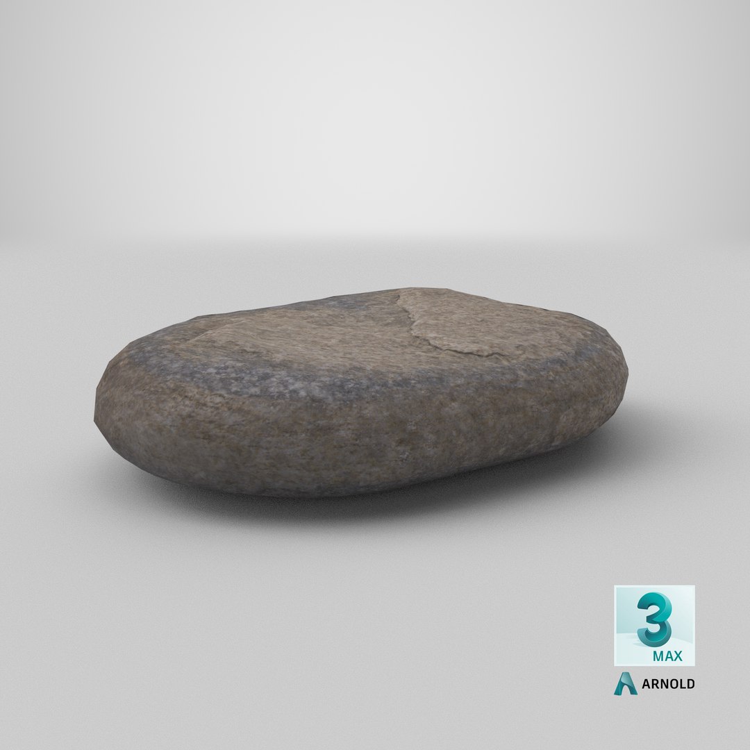 3D Sea Shore Stone 07 - TurboSquid 1958294