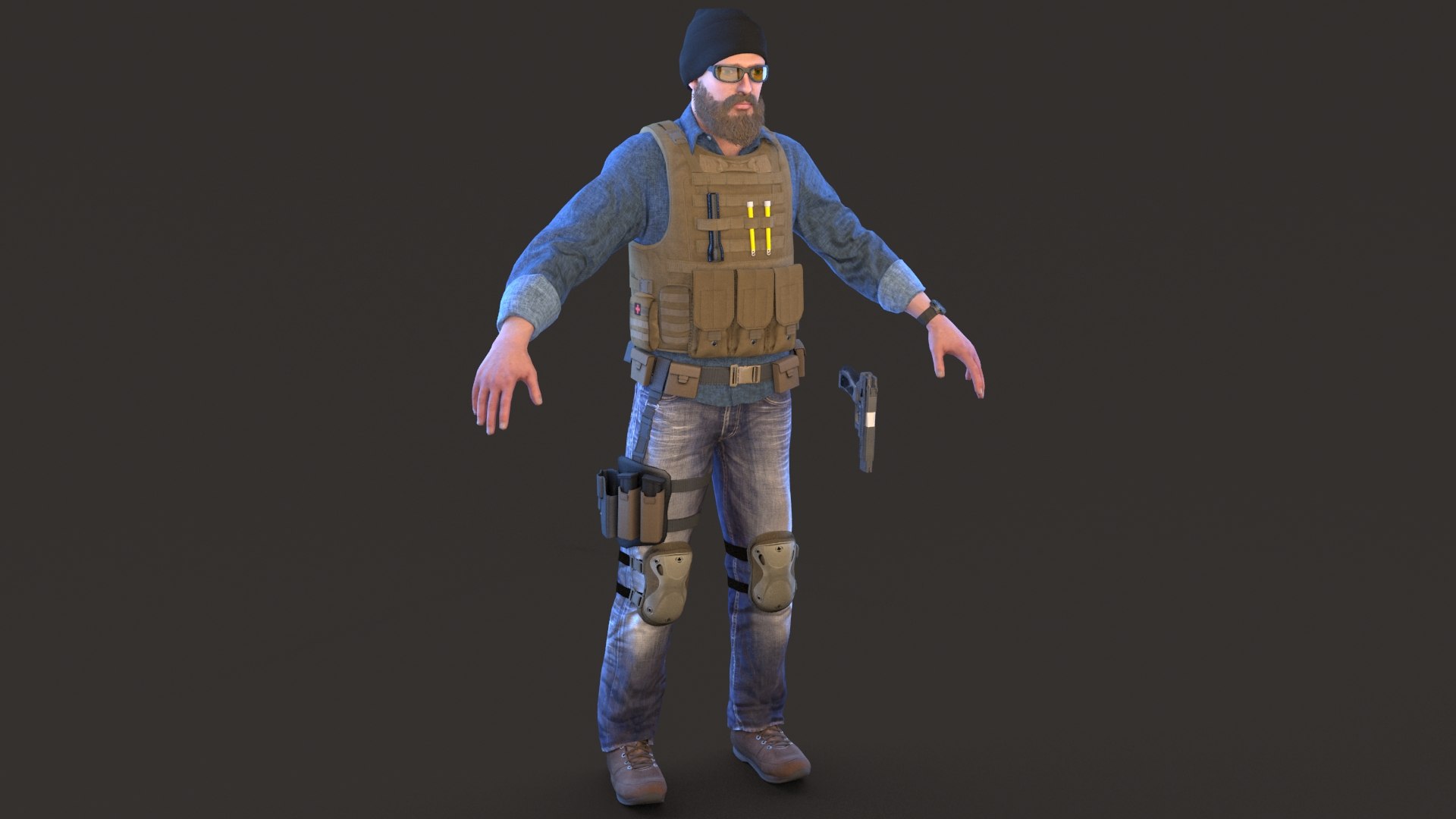 3D agent 4k 2020 - TurboSquid 1534778