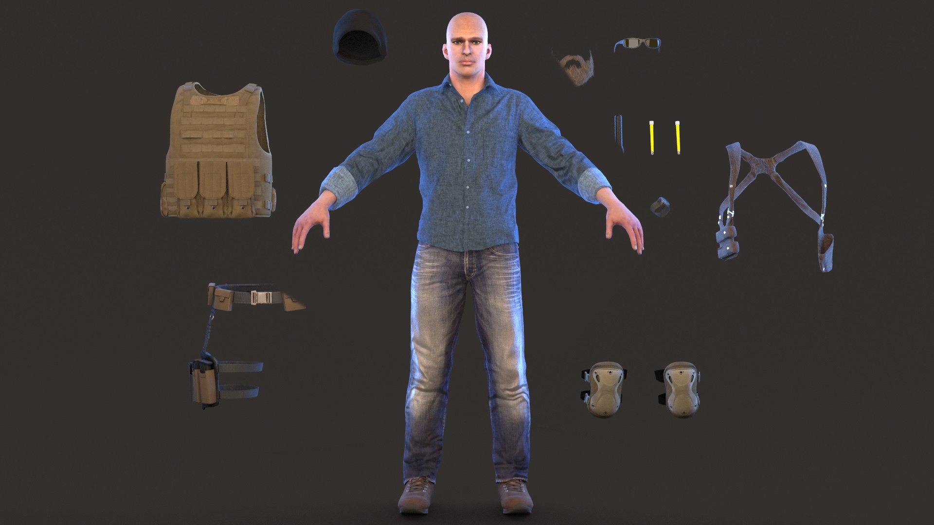 3D agent 4k 2020 - TurboSquid 1534778