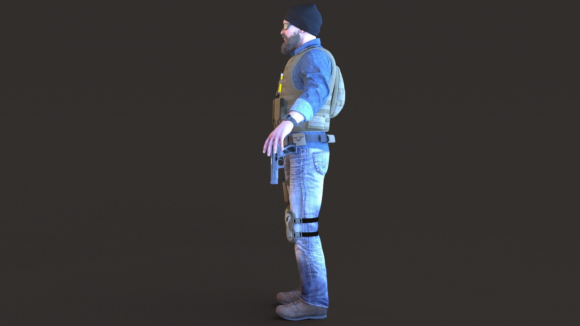 3D agent 4k 2020 - TurboSquid 1534778