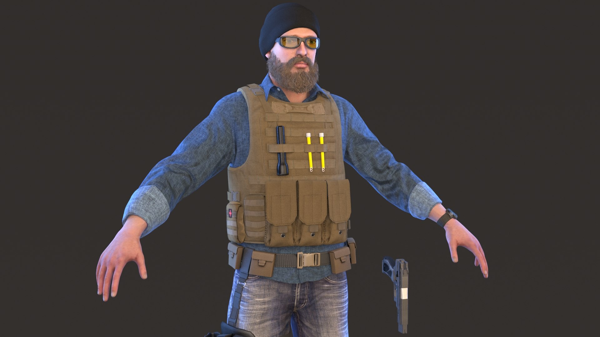 3D agent 4k 2020 - TurboSquid 1534778