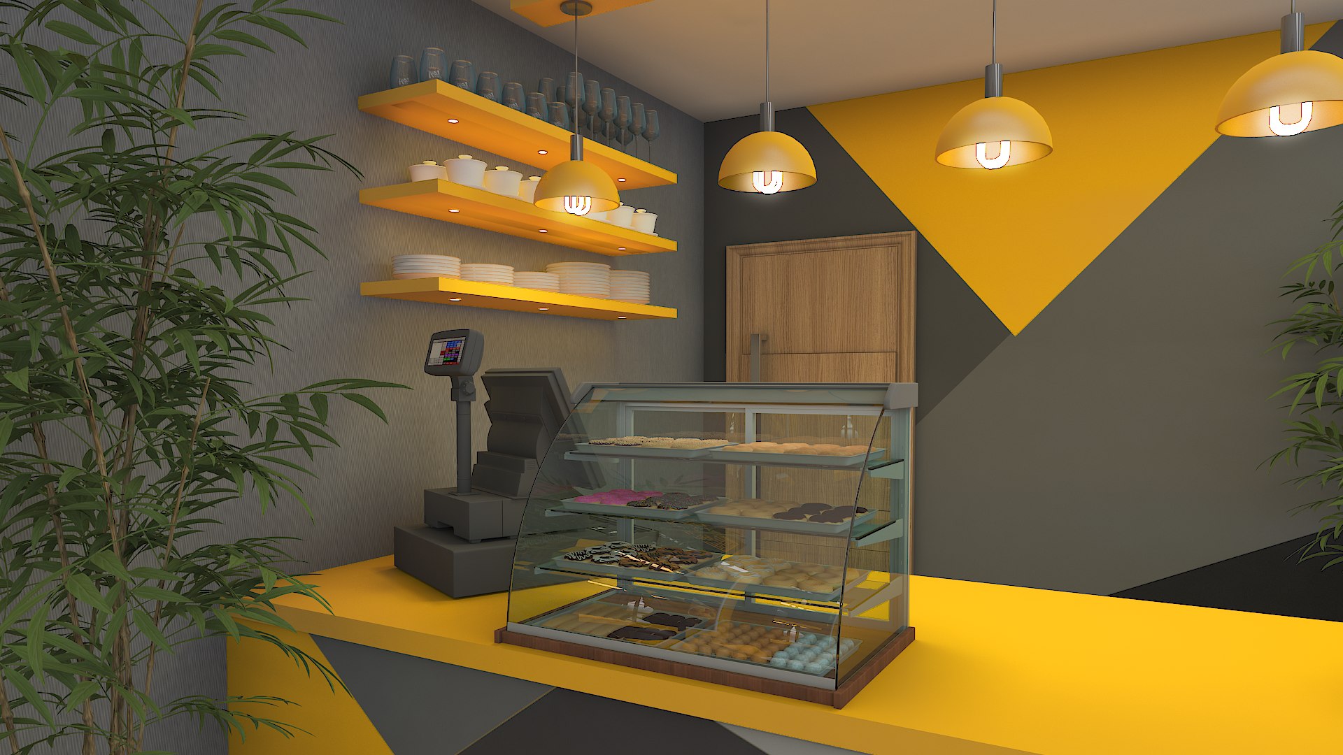 3D Restaurant-Cafe Model - TurboSquid 2235648