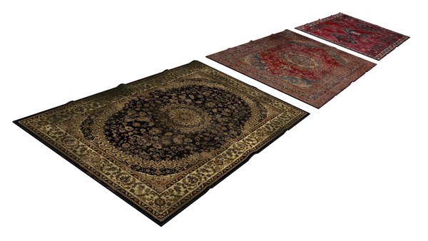 3D carpet rug fabric model - TurboSquid 1679798