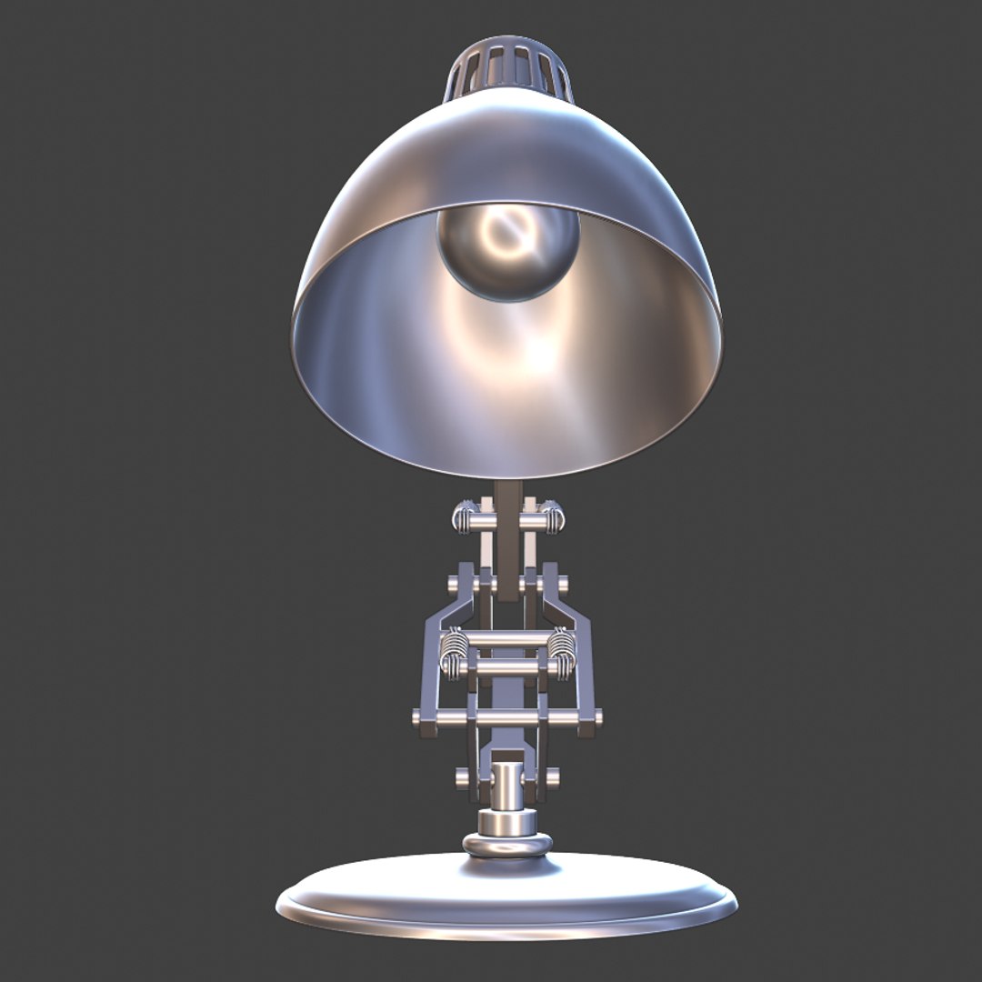 Luxo Lamp Rig Model - TurboSquid 1539129