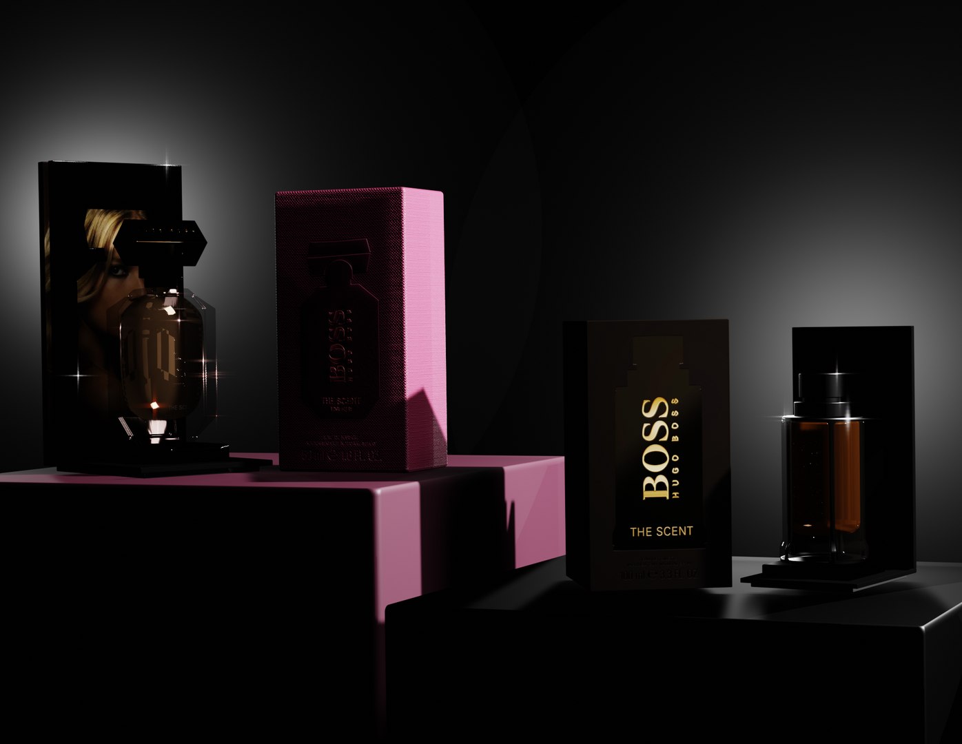 Blender project file for product visualization 3D model - TurboSquid ...