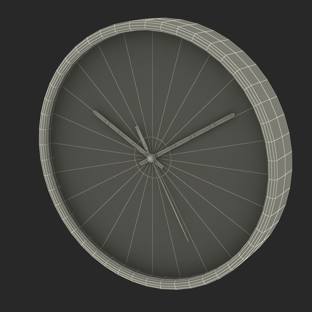 Max Office Clock 2 Red