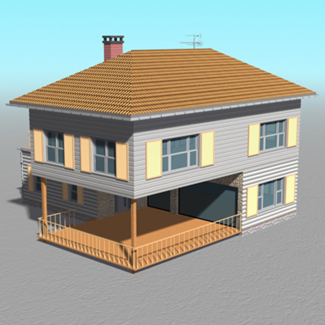 3ds Max House Building