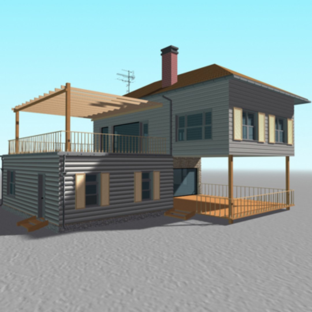 3ds Max House Building