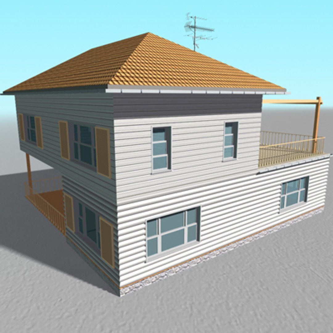 3ds Max House Building