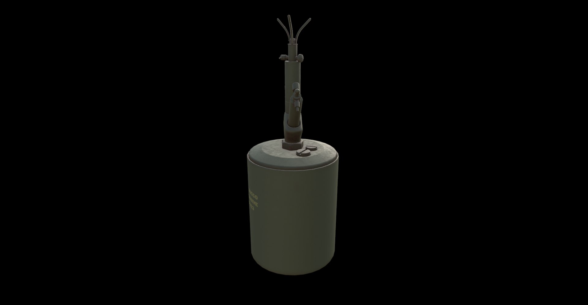 3D Bouncing Betty Model - TurboSquid 2275643