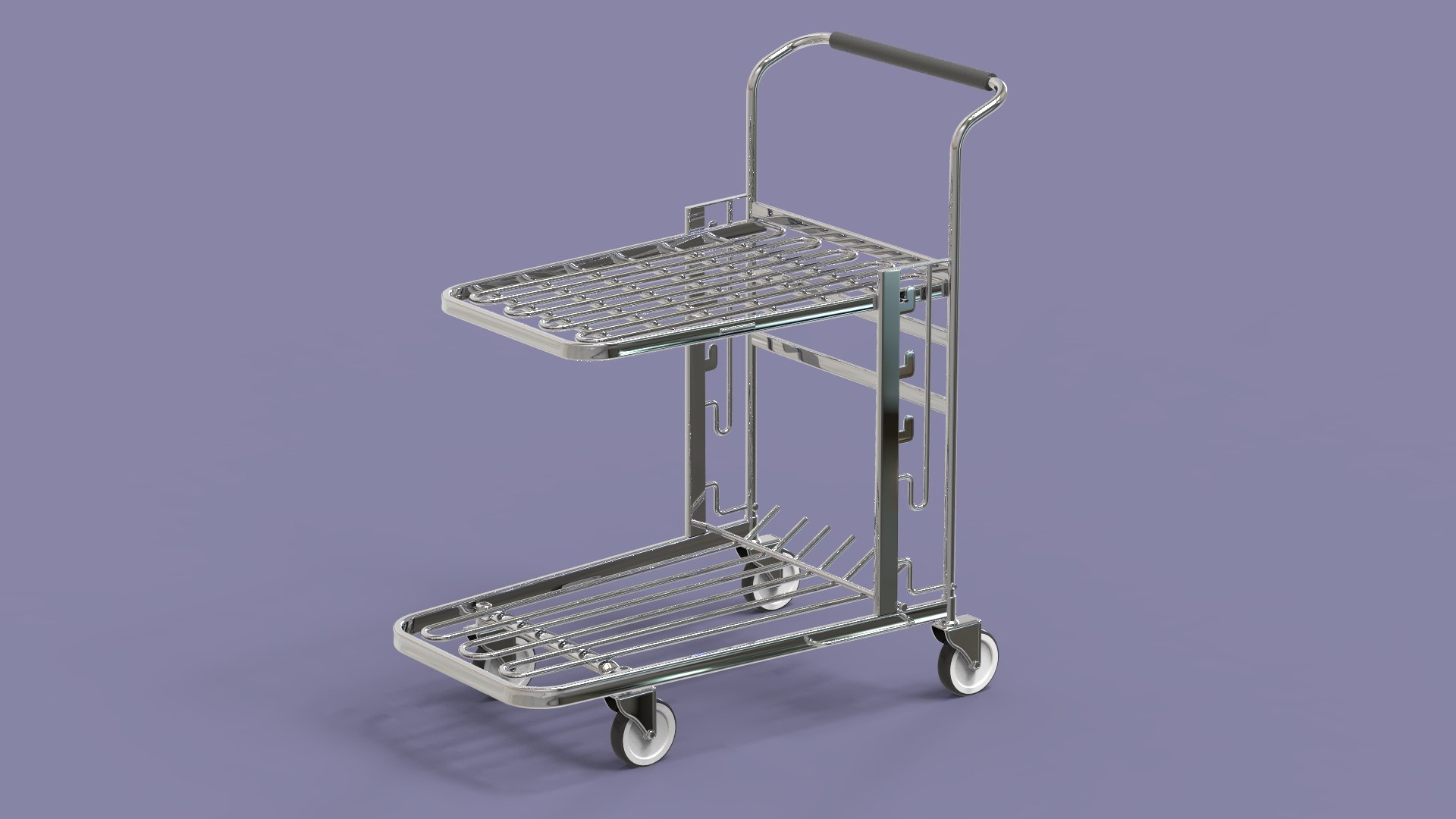 Push cart 3D - TurboSquid 1508099