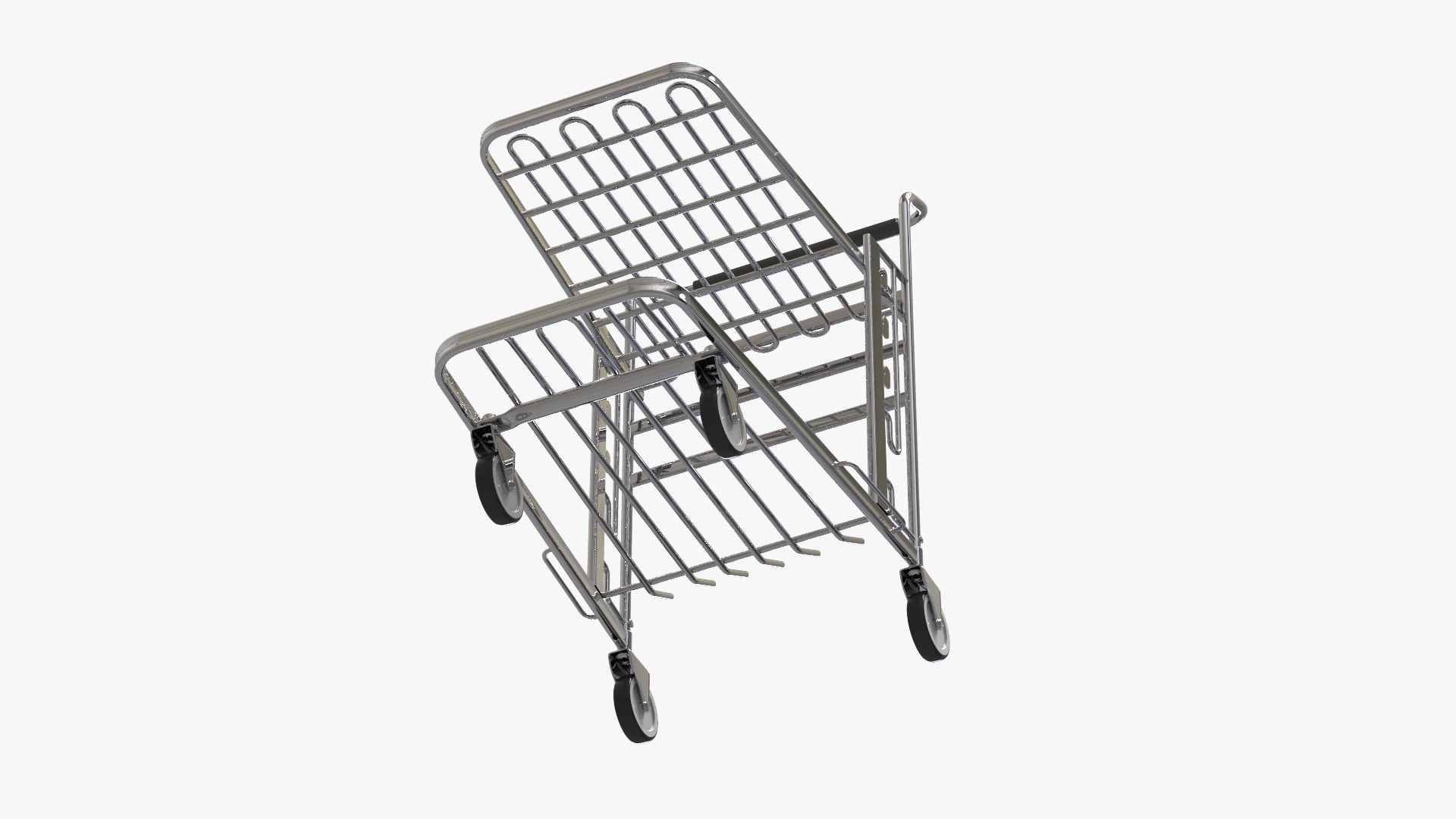 Push cart 3D - TurboSquid 1508099