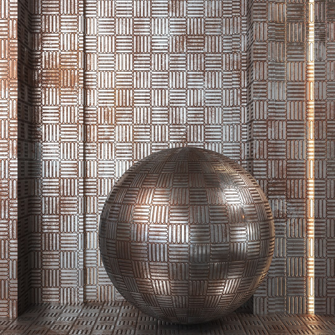 Rusty Textured Metal - 4K Seamless PBR Set 02 3D Model - TurboSquid 2368505