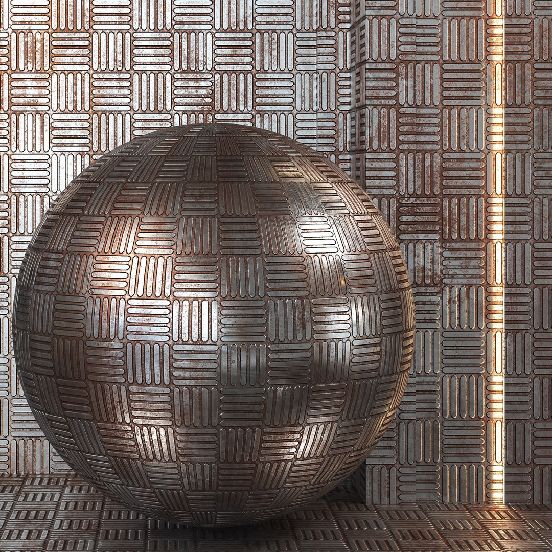 Rusty Textured Metal - 4K Seamless PBR Set 02 3D Model - TurboSquid 2368505