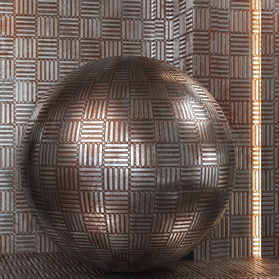 Rusty Textured Metal - 4K Seamless PBR Set 02 3D Model - TurboSquid 2368505