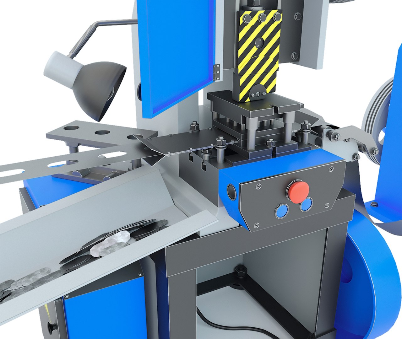 3D Machine Tool Mechanical Press Stamping Line K2116 Model - TurboSquid ...