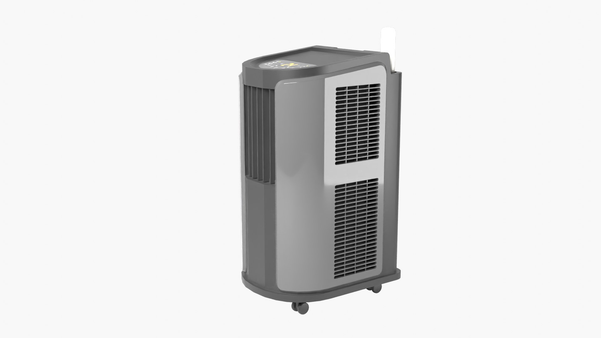 Portable Air Conditioner with Remote 3D model - TurboSquid 1868302