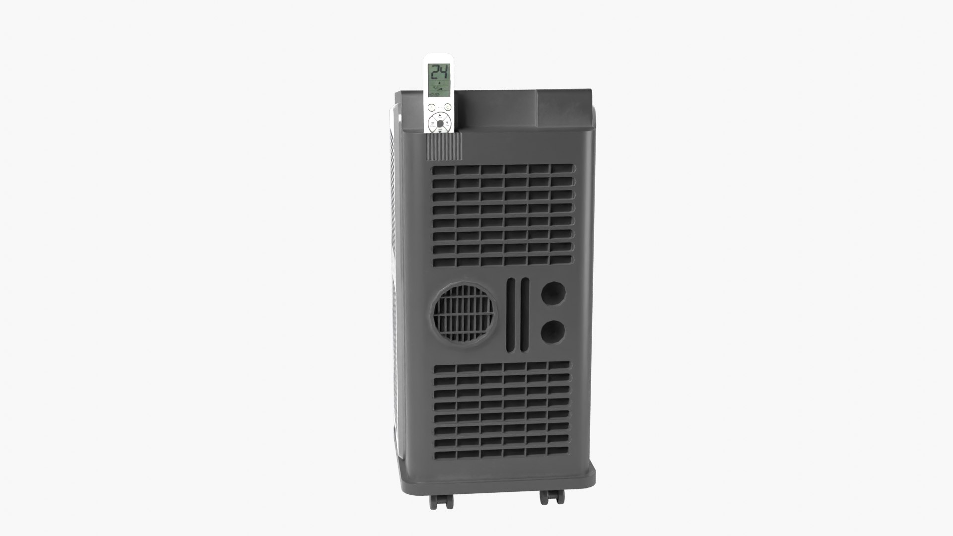 Portable Air Conditioner with Remote 3D model - TurboSquid 1868302