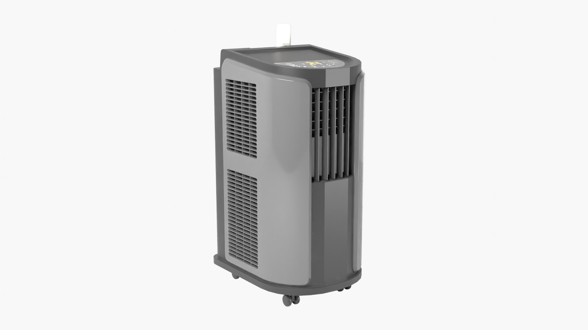 Portable Air Conditioner with Remote 3D model - TurboSquid 1868302