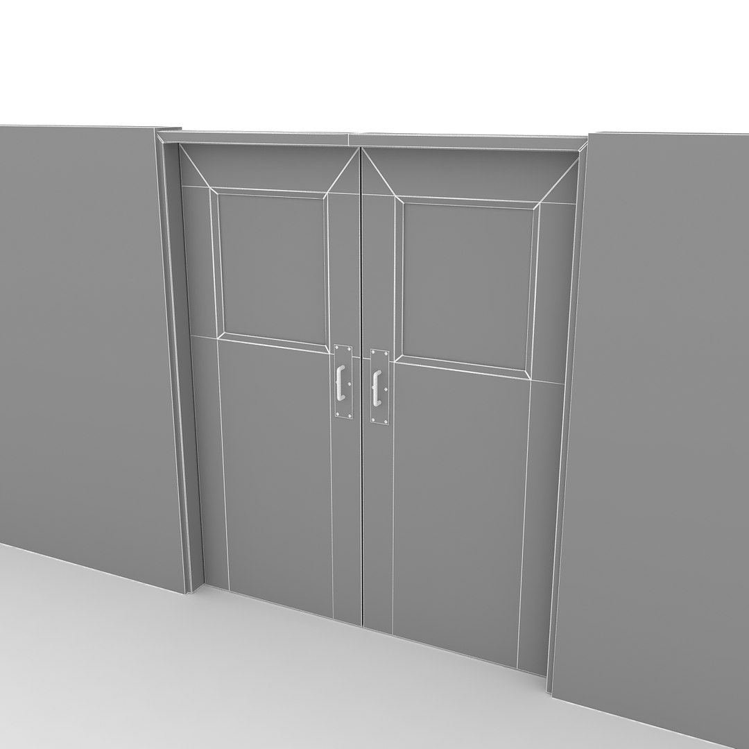 Free Door Wall 3d Model