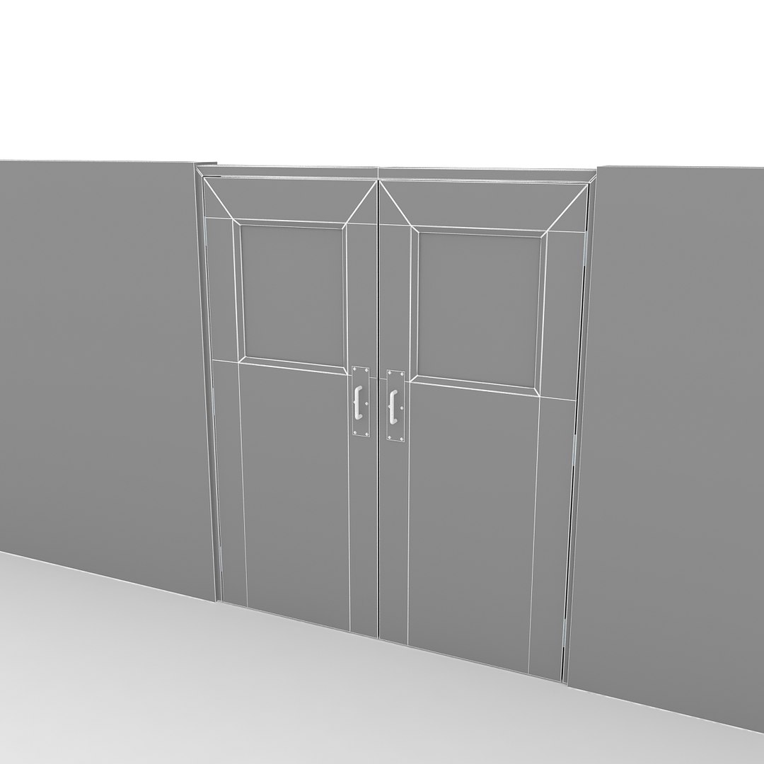 Free Door Wall 3d Model