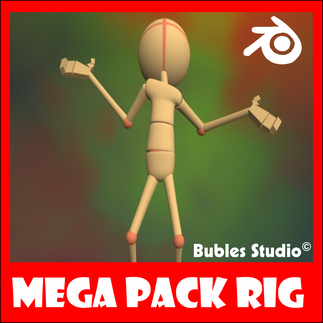 free character animation 3d model