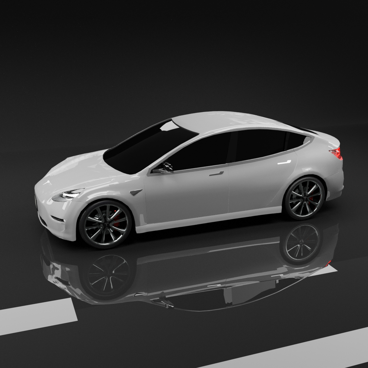 Free Tesla-Model-3 3D - TurboSquid 1886621