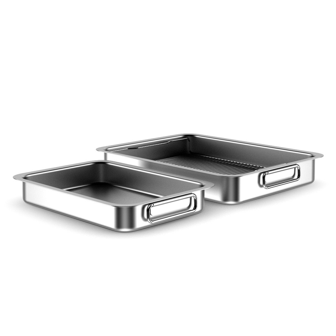 3d model of baking dish
