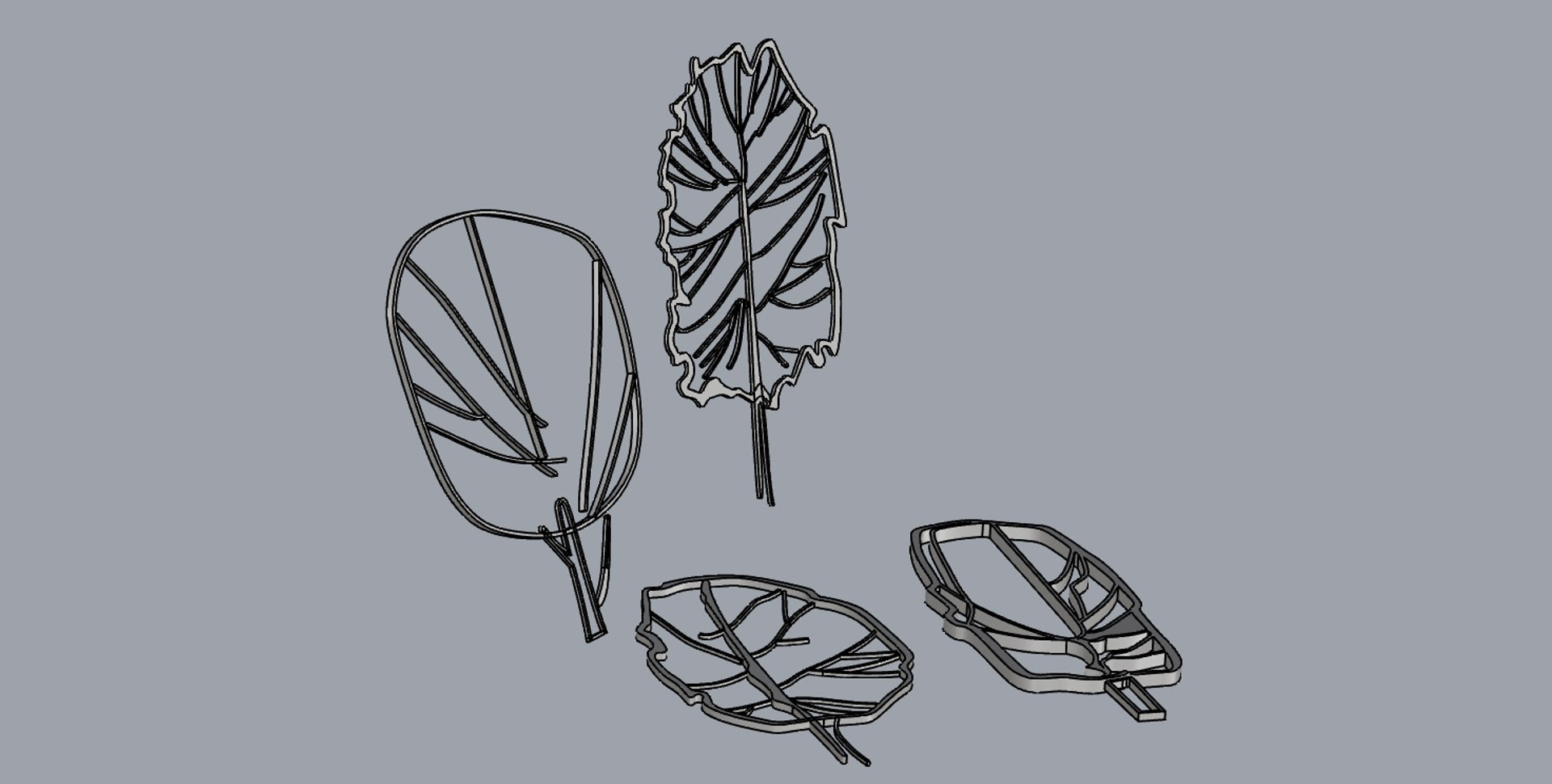 3D Conceptual Architectural Trees - TurboSquid 1440904