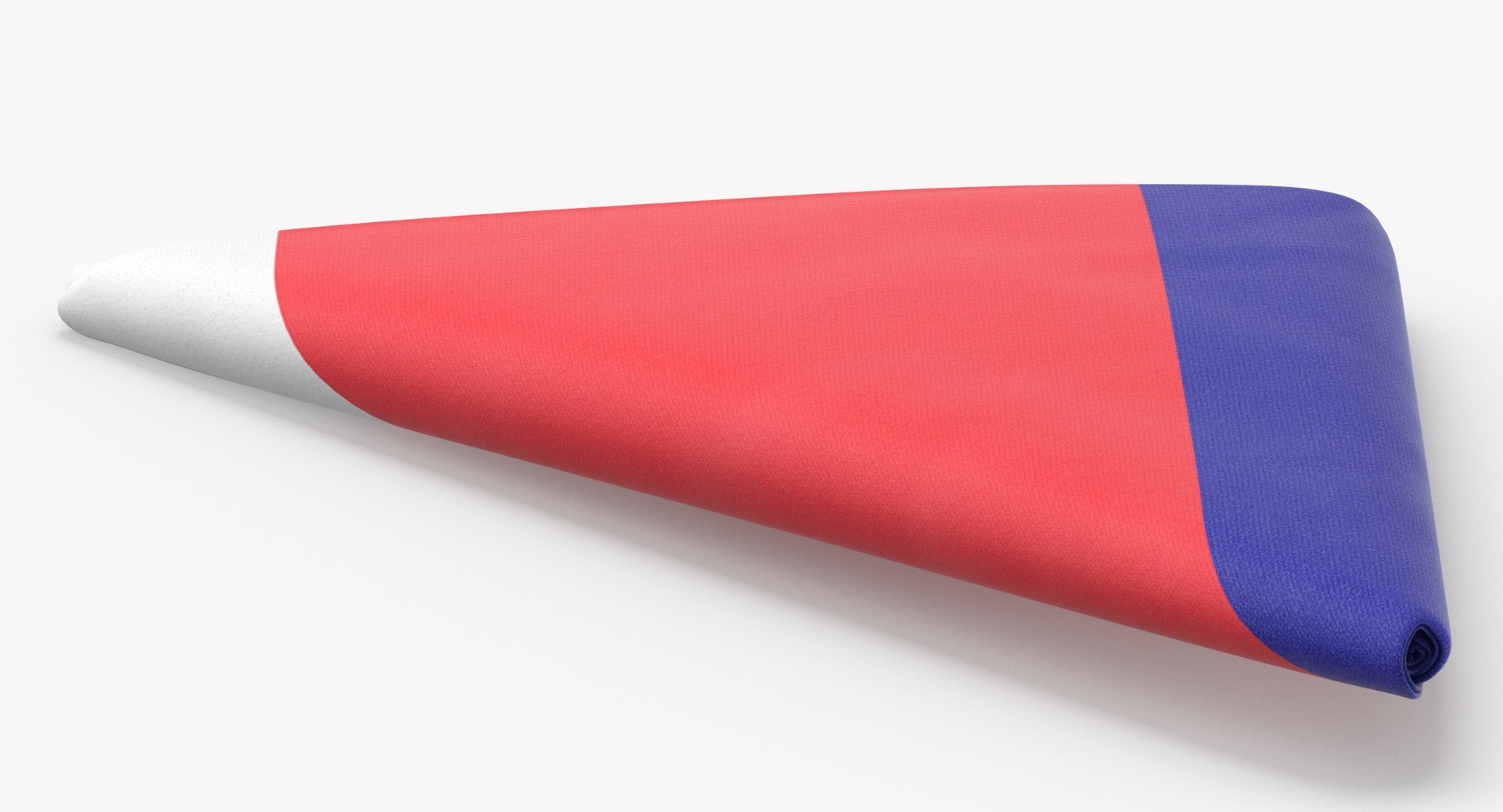 Flag Folded Triangle France 3D Model - TurboSquid 1567919