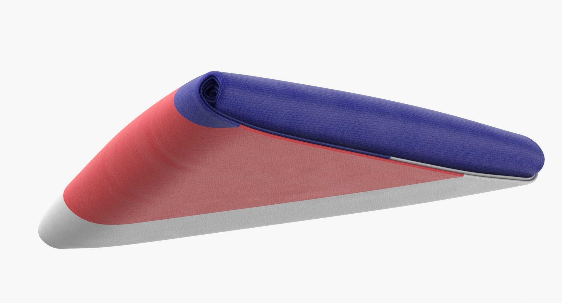 Flag Folded Triangle France 3D Model - TurboSquid 1567919