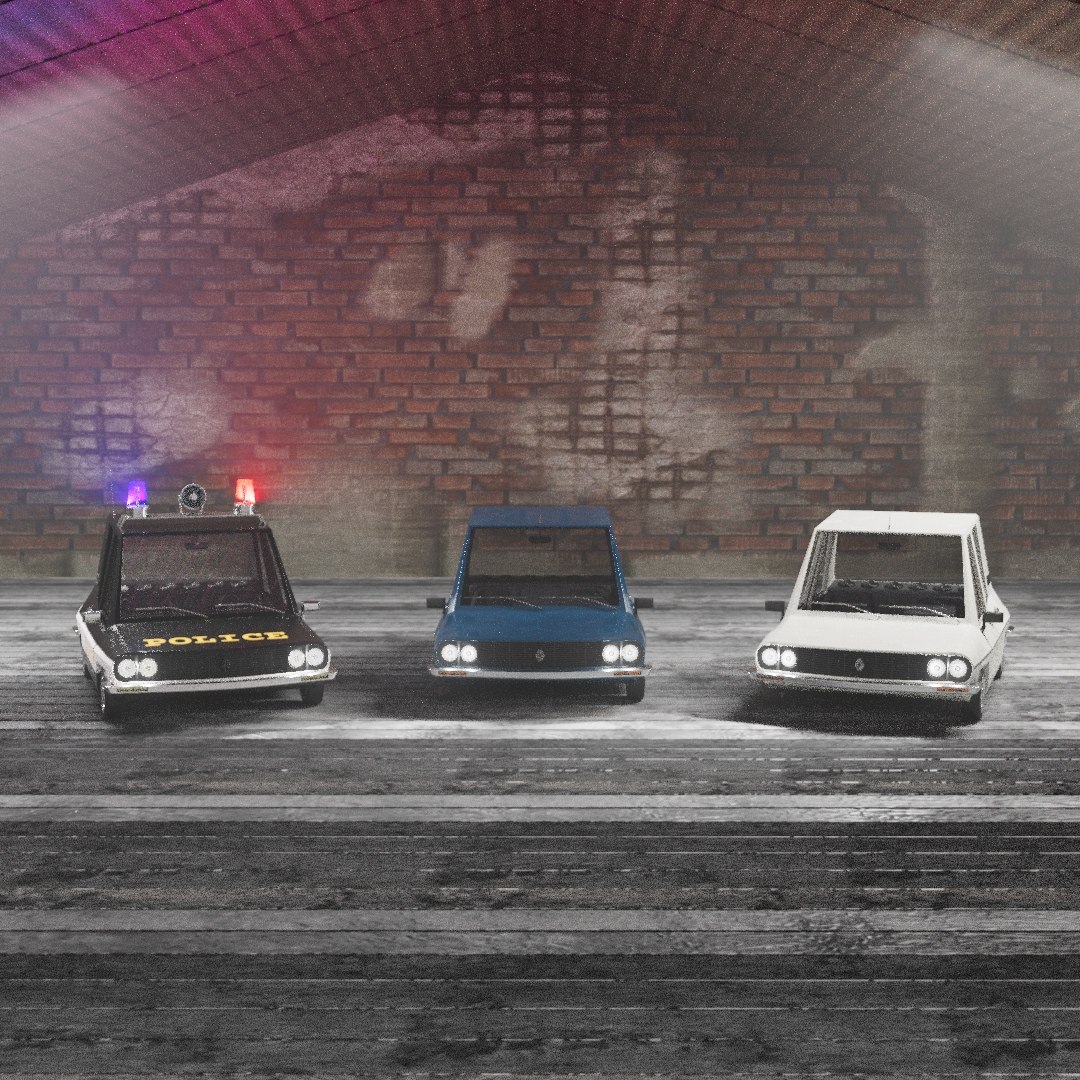 Cartoon Car Toros Full Set 3D Model - TurboSquid 1785761