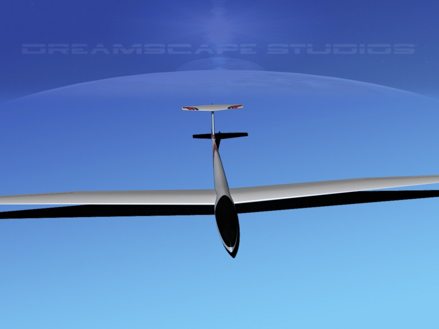 Dg-200 Sailplane 17 3d Model