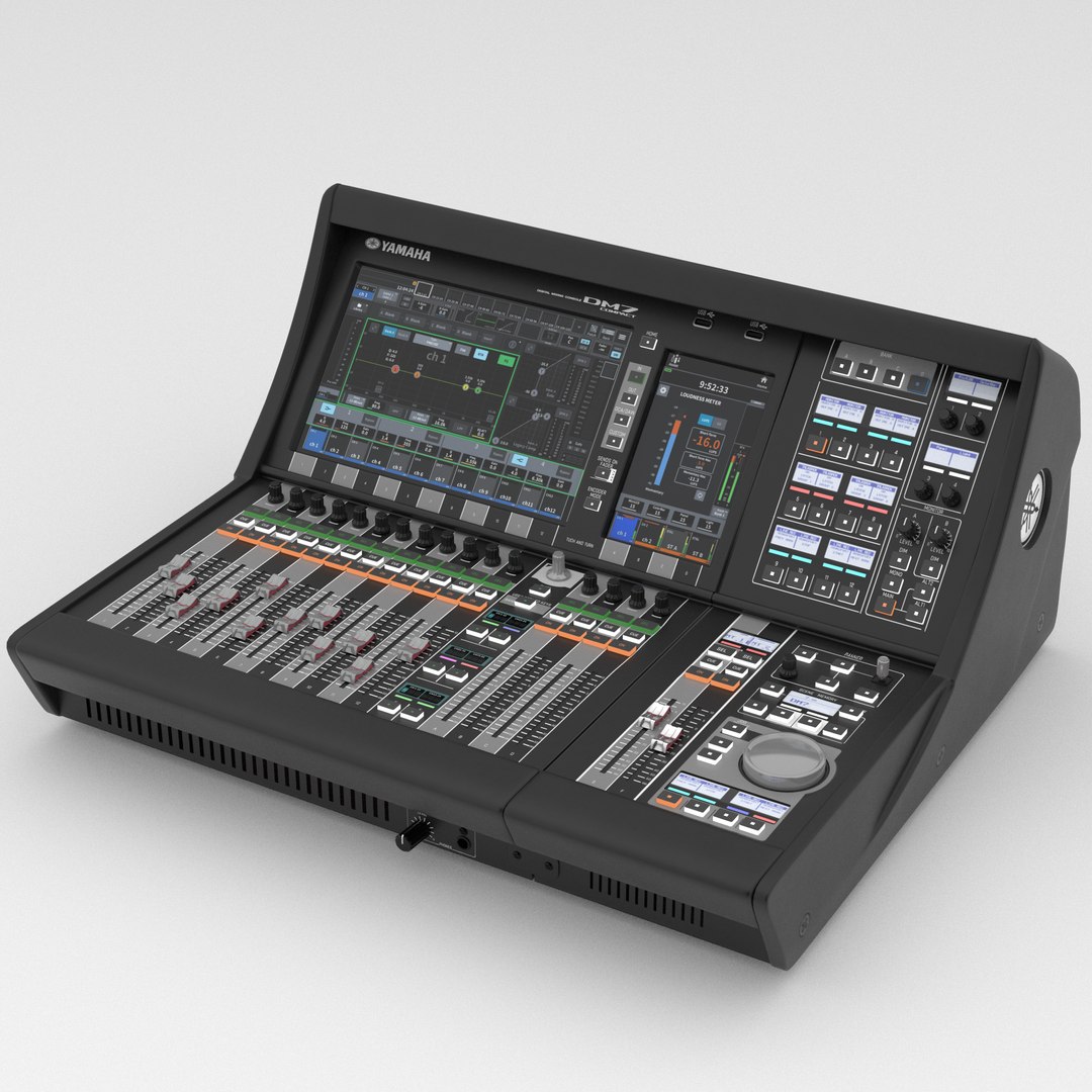 Yamaha DM7-EX Compact Digital Mixing Console With Expansion Controller ...