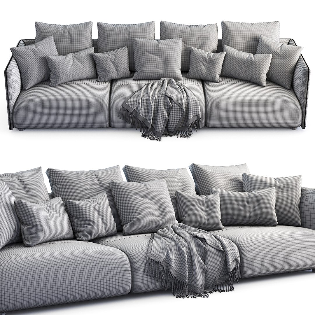 Myhome Sofa Lullaby 3D Model - TurboSquid 1567952