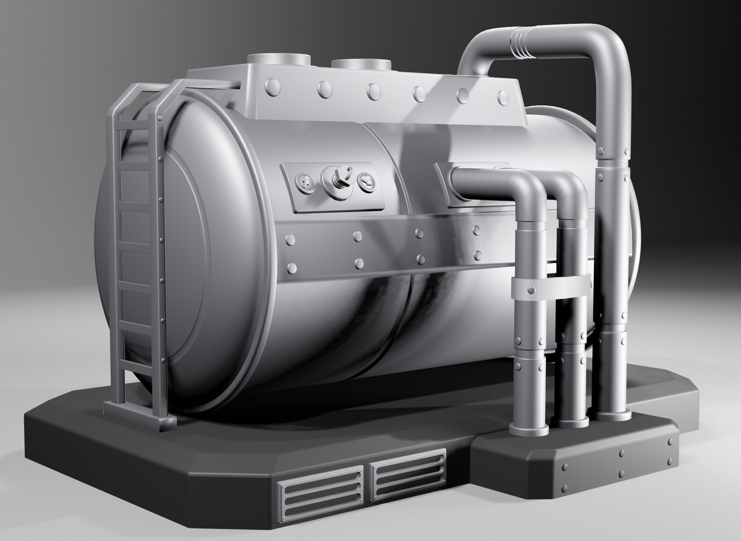 3D SpaceTank Model - TurboSquid 2258908