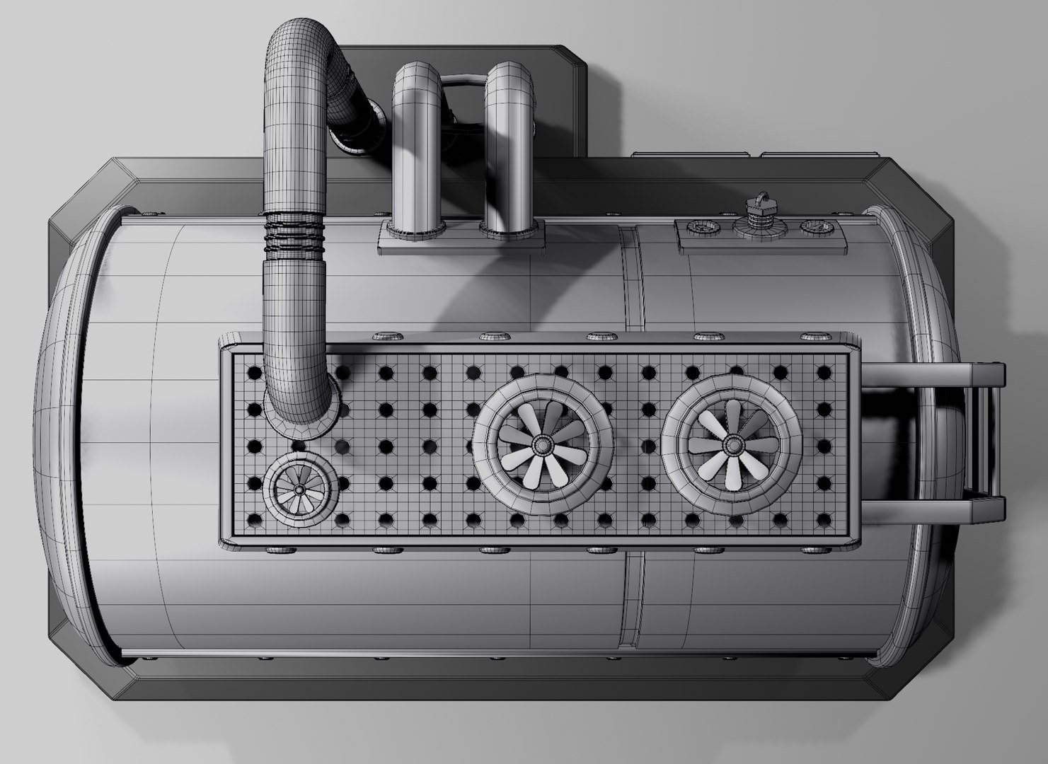 3D SpaceTank Model - TurboSquid 2258908