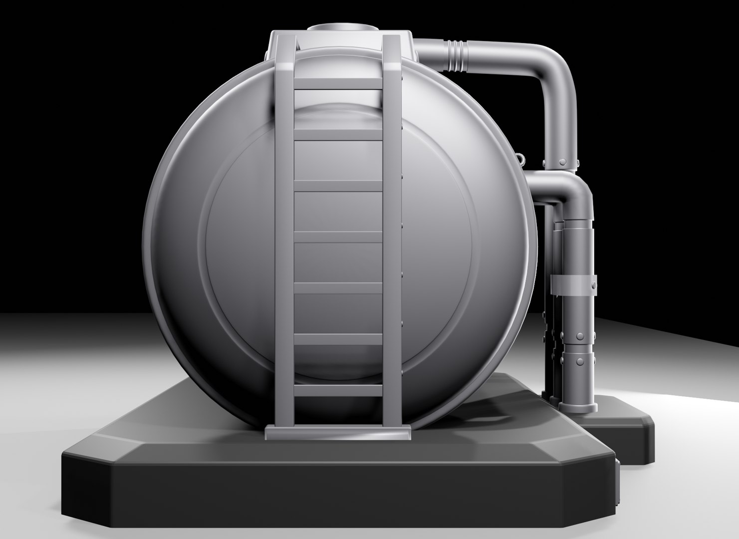 3D SpaceTank Model - TurboSquid 2258908